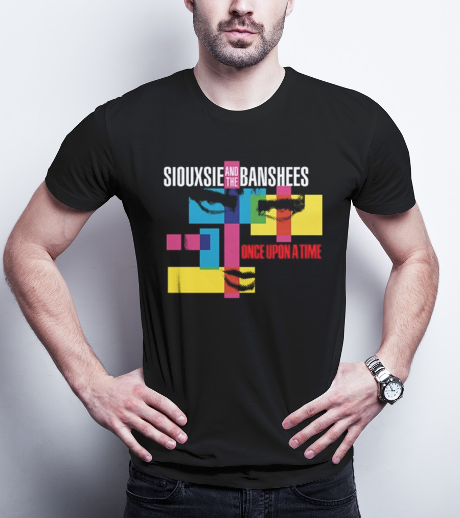 Siouxsie And The Banshees Once Upon A Time 2026 Multicolor Blocks T-Shirt