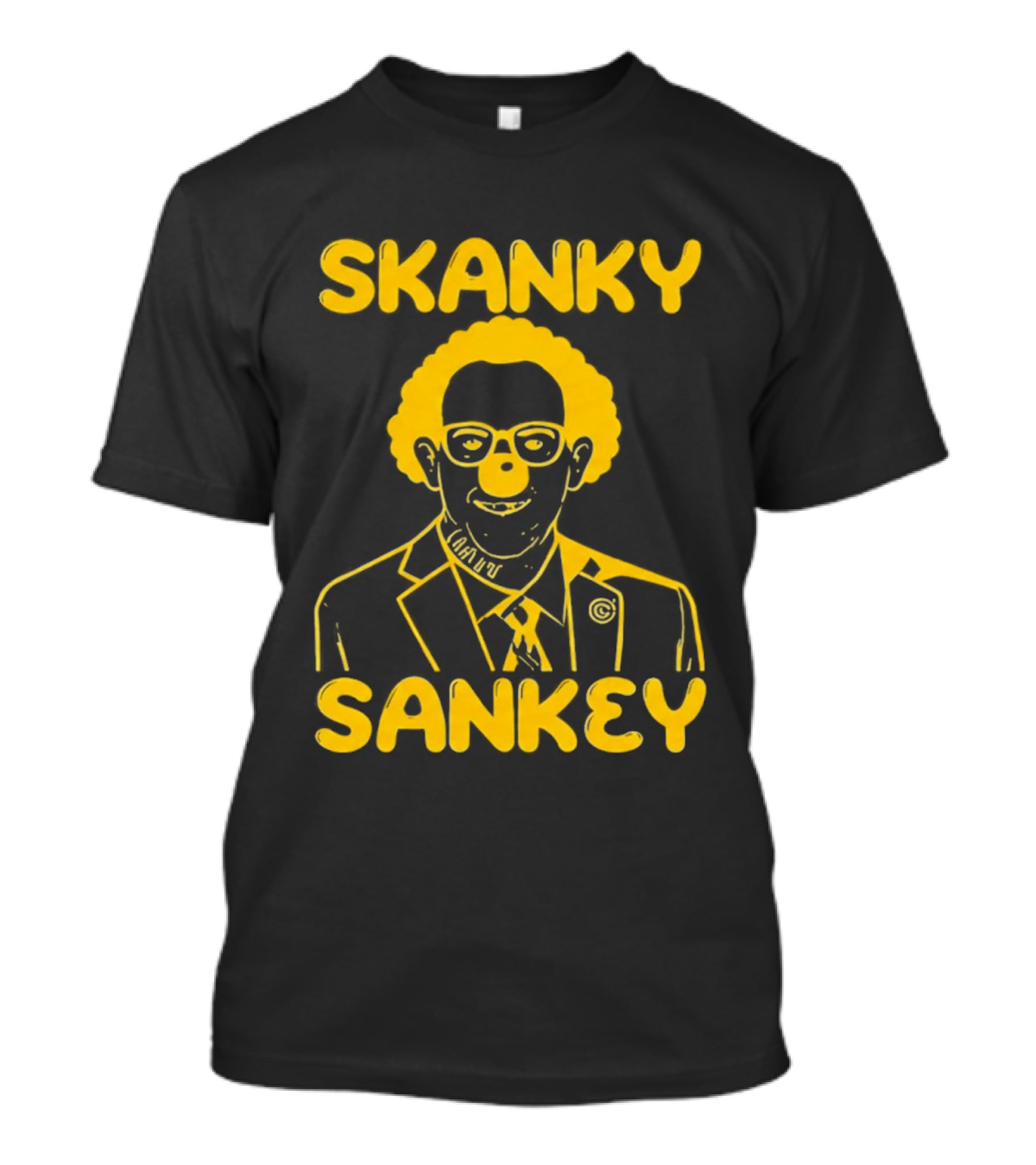 Skanky Sankey LSU Basketball Fan Joke T-Shirt