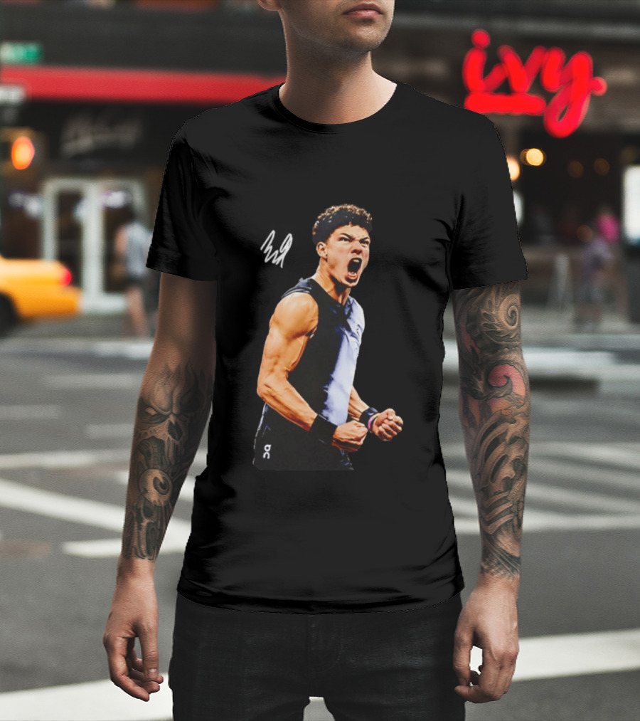 Ben Shelton Shock The World Tennis Player On Athletic Performance Motivation T-Shirt