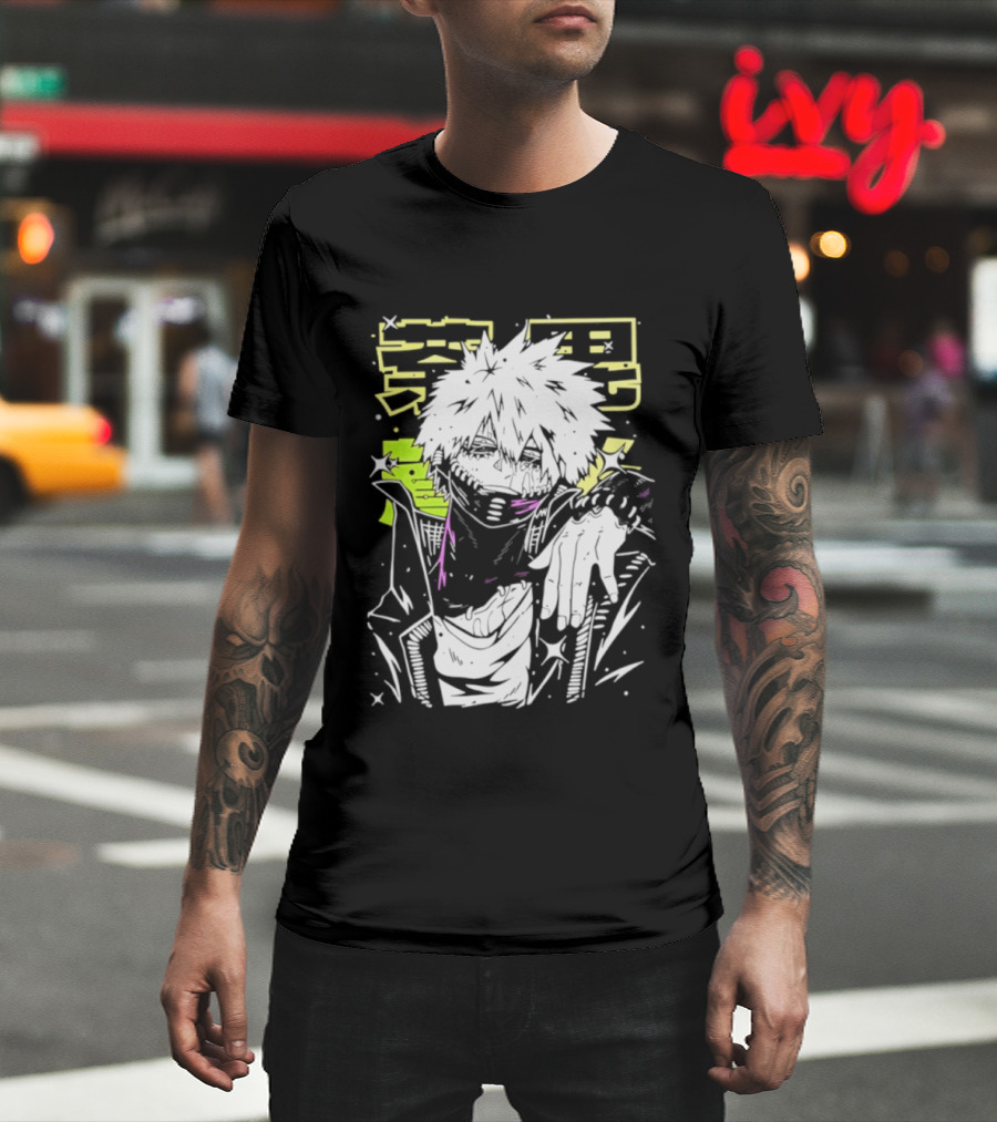 Dabi Blue Flame My Hero Academia Anime T-Shirt