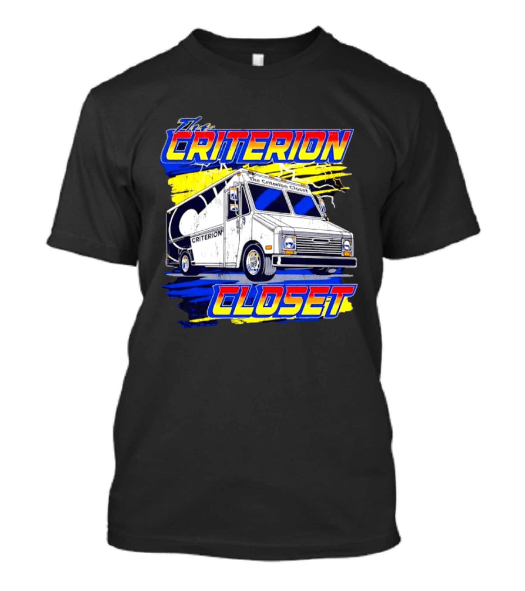 The Criterion Closet Film Movies Cinema Criterion Truck T-Shirt