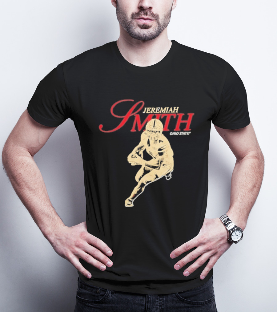 Jeremiah Smith Ohio State Buckeyes Football Athlete T-Shirt