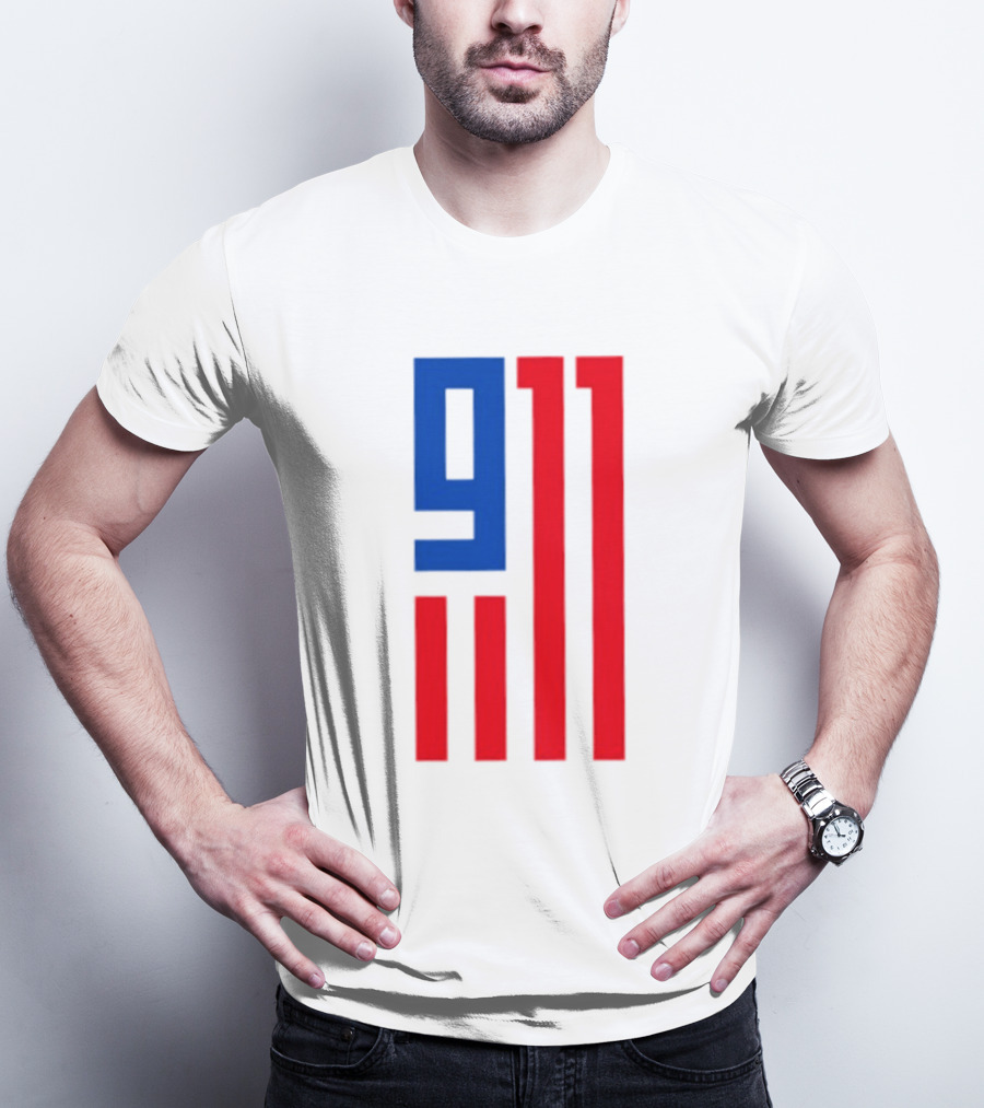 9/11 American Flag USA Patriotic September 11 T-Shirt