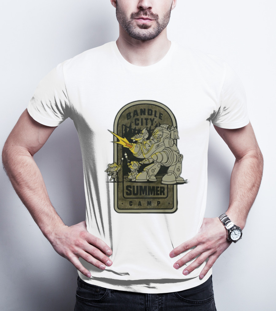 Bandle City Summer Camp League Of Legends Character Battle Scene T-Shirt