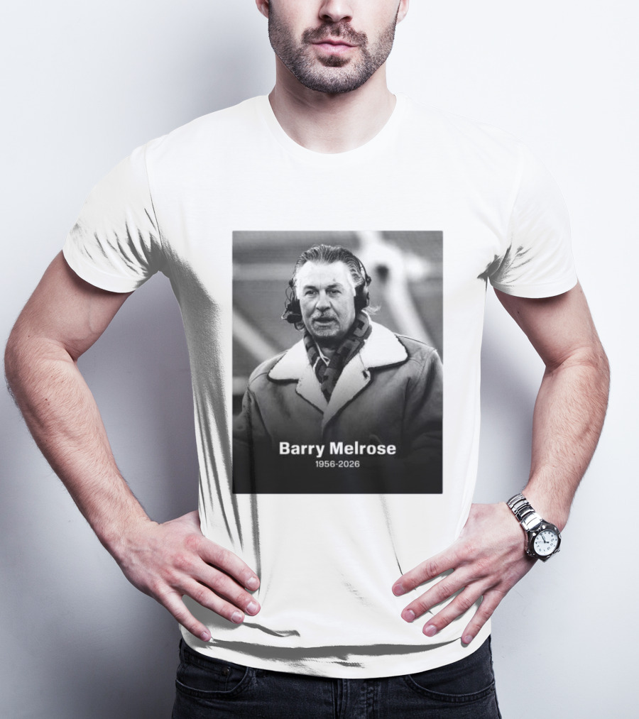 Barry Melrose NHL Player Coach And Analyst 1956 2026 T-Shirt