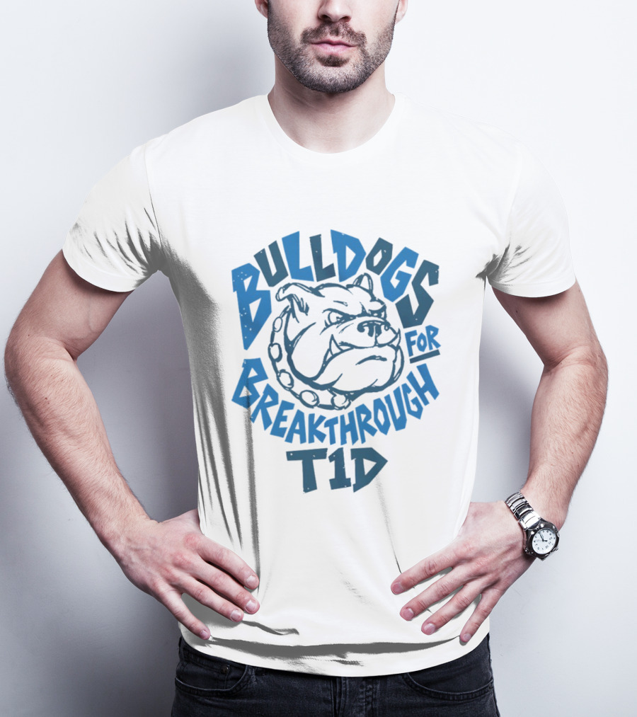Bulldogs For Breakthrough T1D T-Shirt