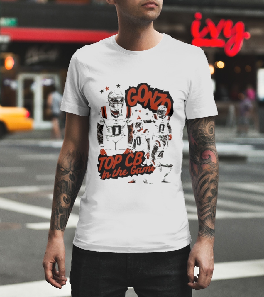 Gonzo Top CB In The Game New England Patriots T-Shirt