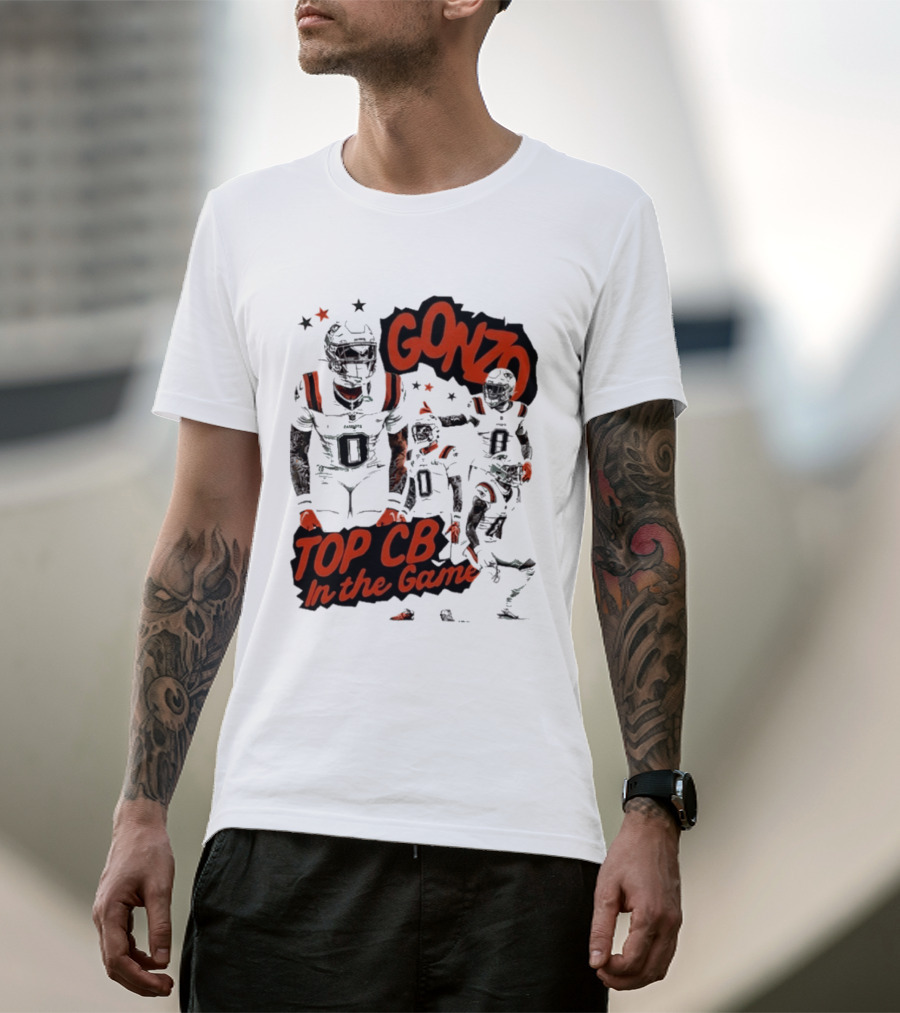 Gonzo Top CB In The Game New England Patriots T-Shirt