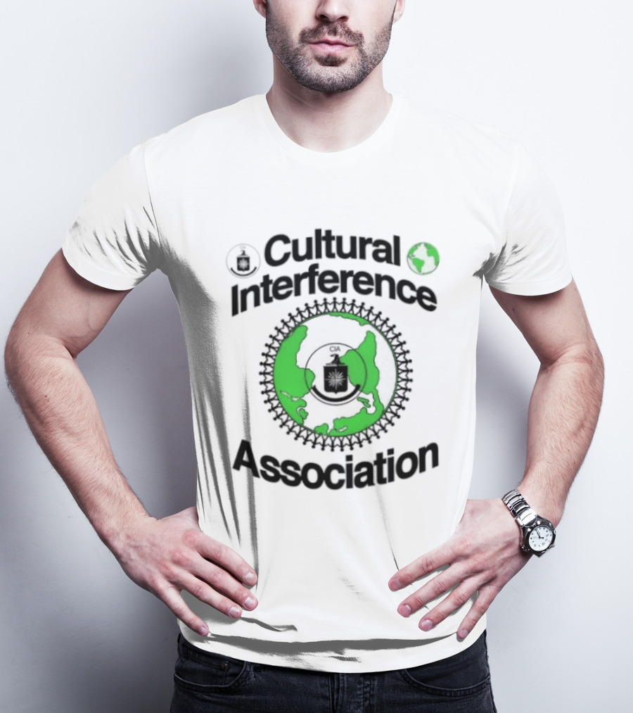 Cultural Interference Association Green Globe T-Shirt
