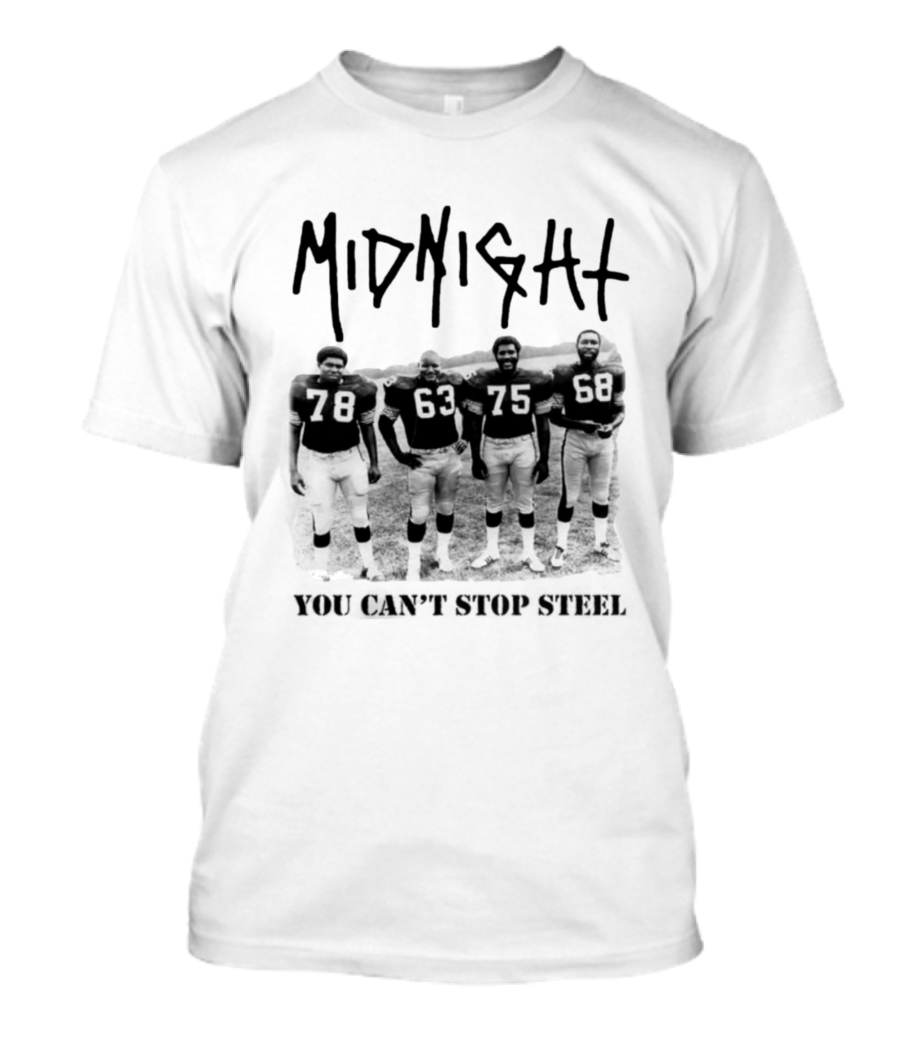 Midnight You Can't Stop Steel 78 63 75 68 T-Shirt