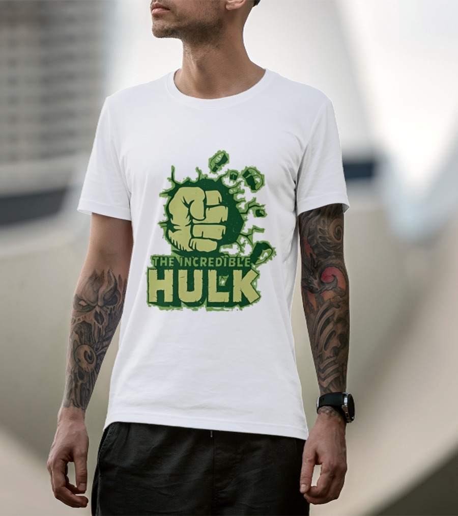The Incredible Hulk Fist Smash Tunicart T-Shirt