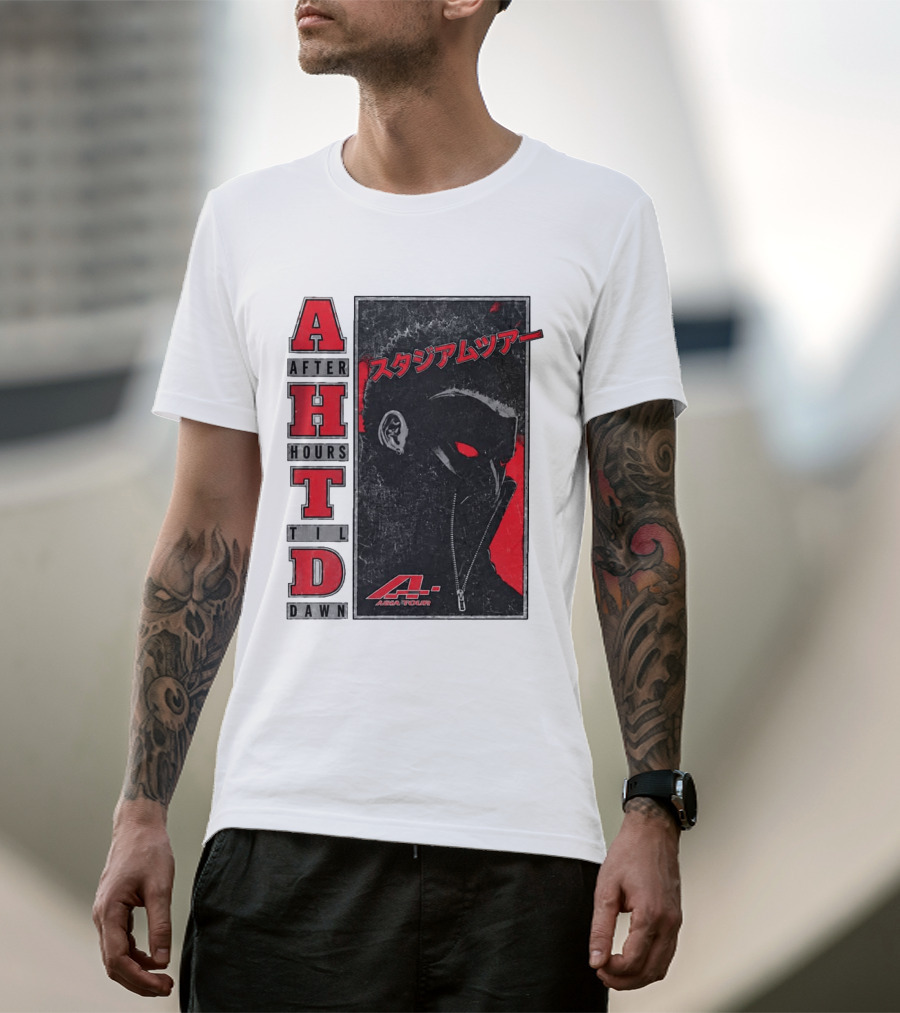 The Weeknd After Hours Til Dawn 2026 Asia Tour Tokyo Japan Pop Up Anime A Asia Tour T-Shirt