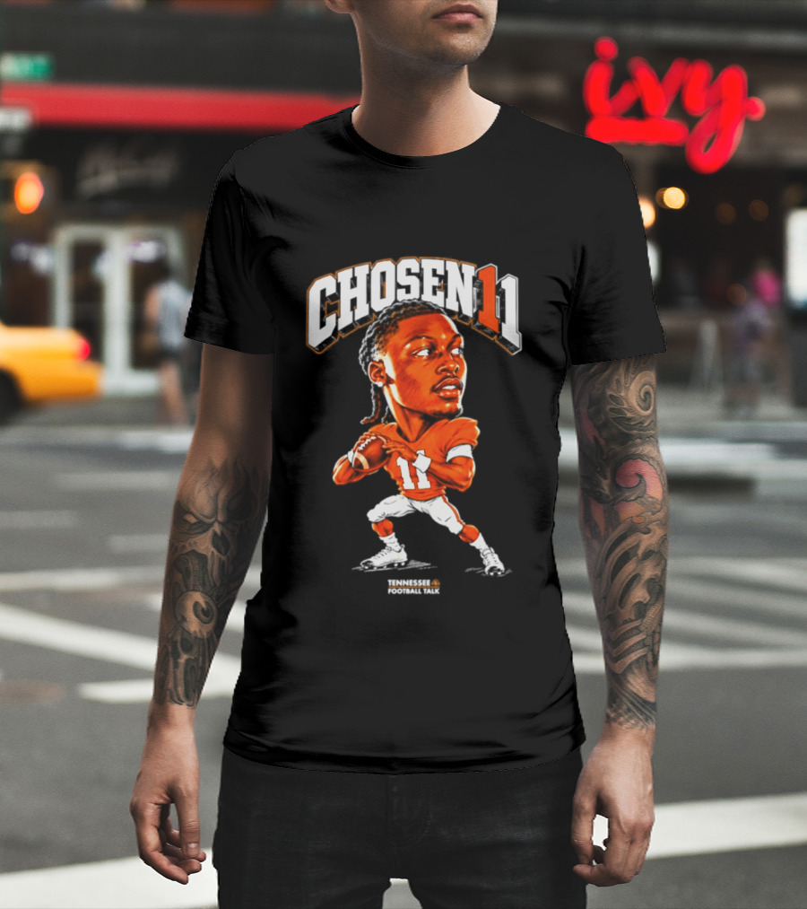 Chosen11 Faizon Brandon Tennessee Volunteers Caricature T-Shirt