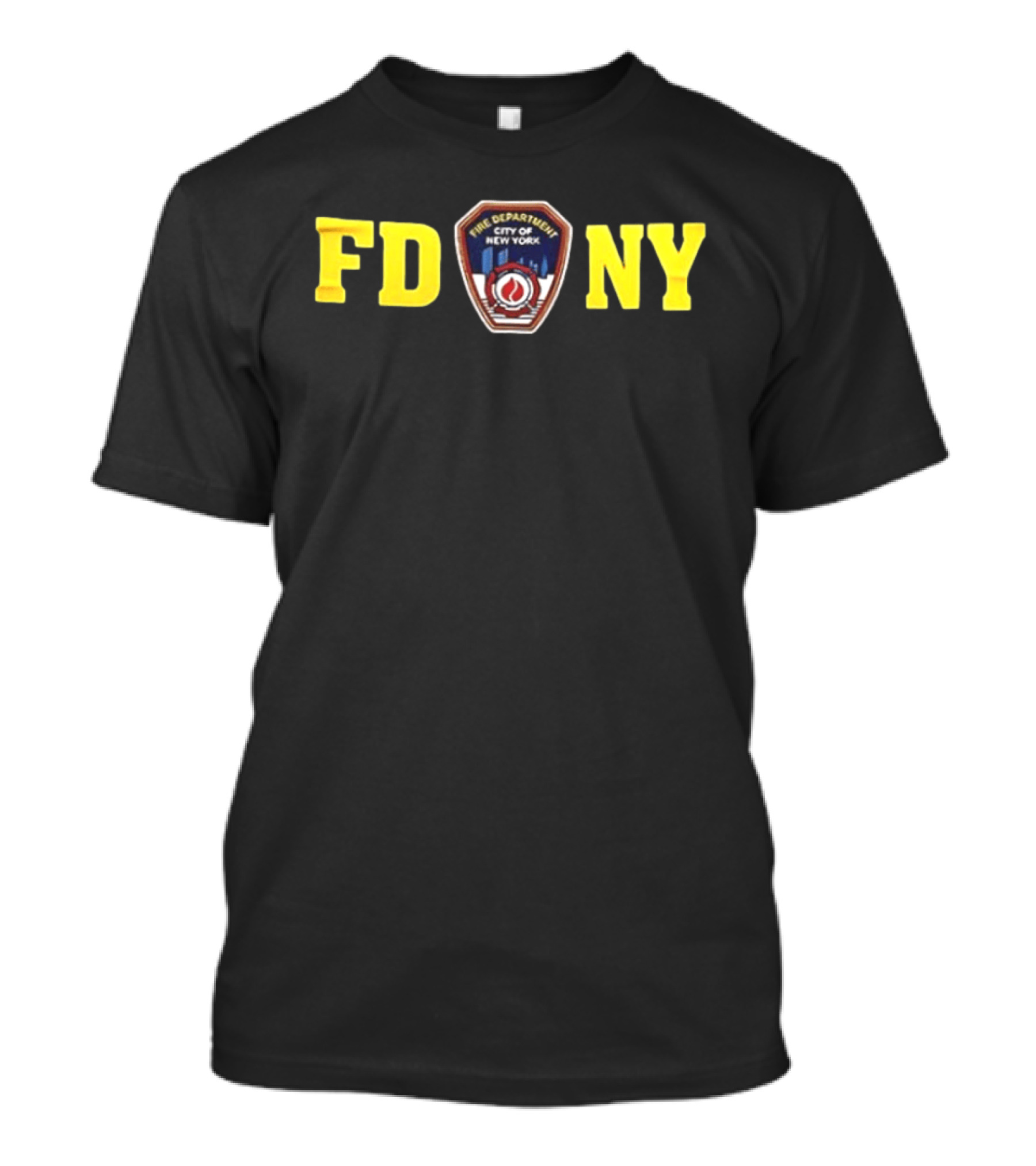 FDNY New York Yankees 2026 First Due At Yankee Stadium House On The Hill Two Sided T-Shirt