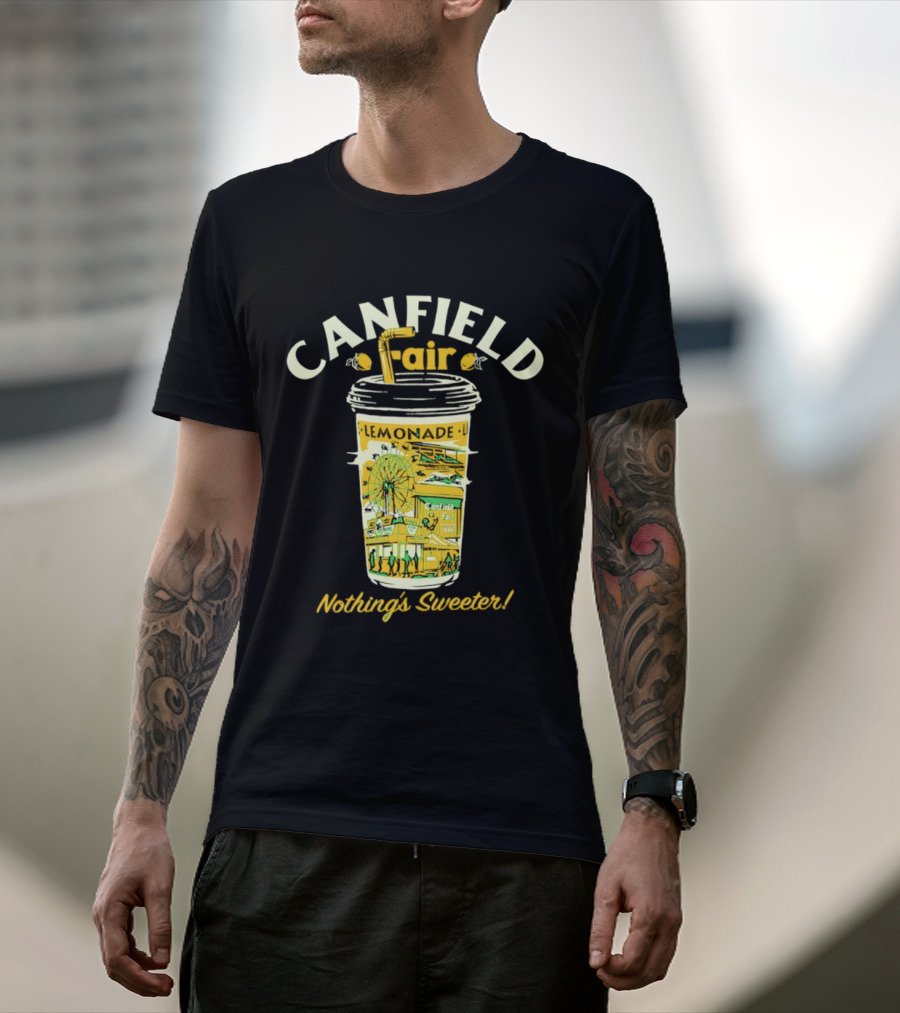 Canfield Fair Lemonade Cup Ferris Wheel Nothing's Sweeter T-Shirt