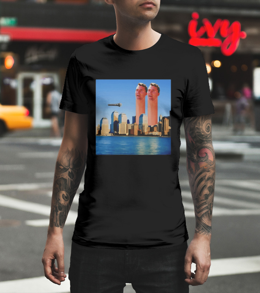 Charlie Kirk These Colors Don't Cum 9/11 Meme Turning Point USA Event T-Shirt