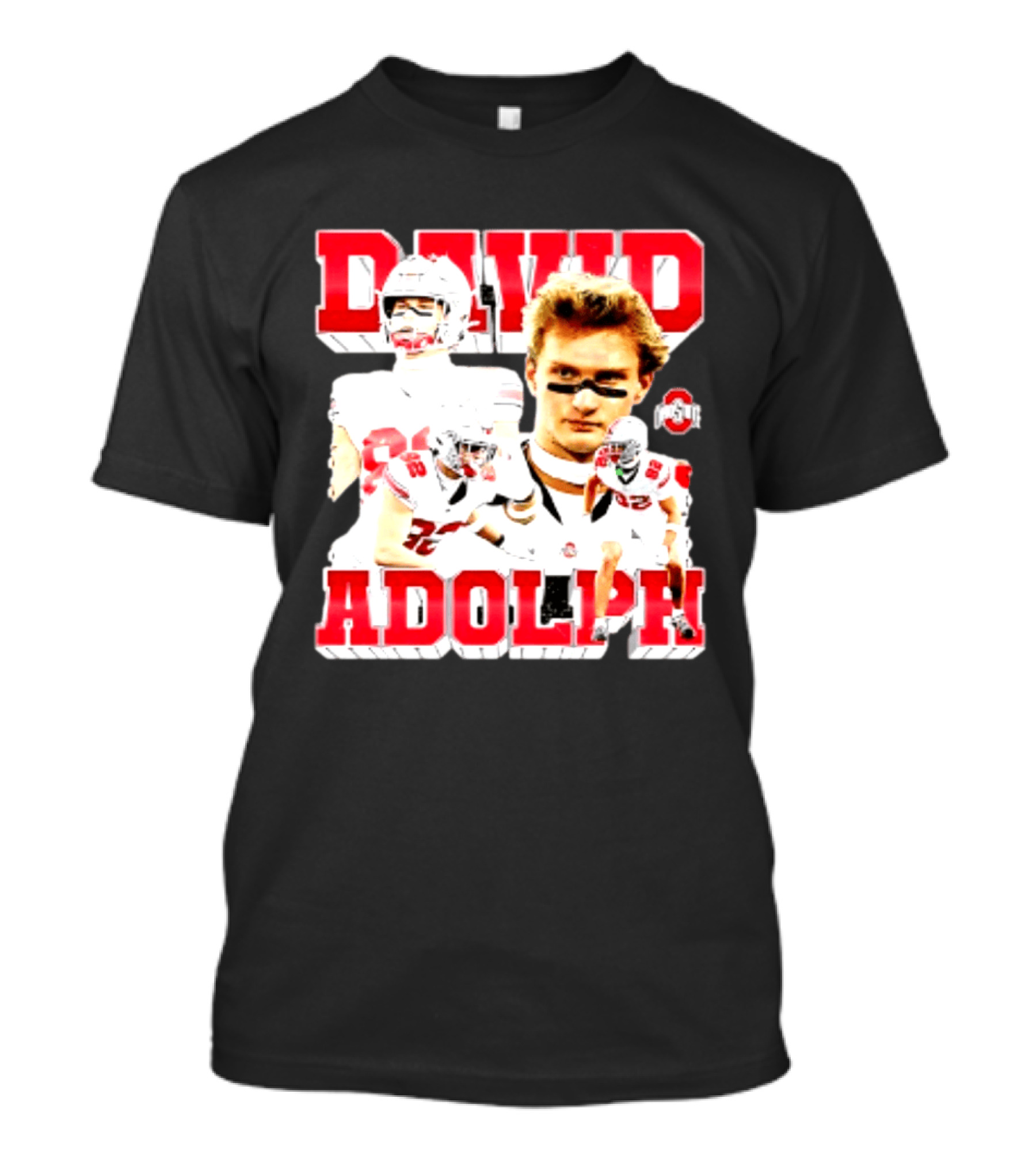 David Adolph 82 Ohio State Buckeyes NCAA Player Highlights T-Shirt