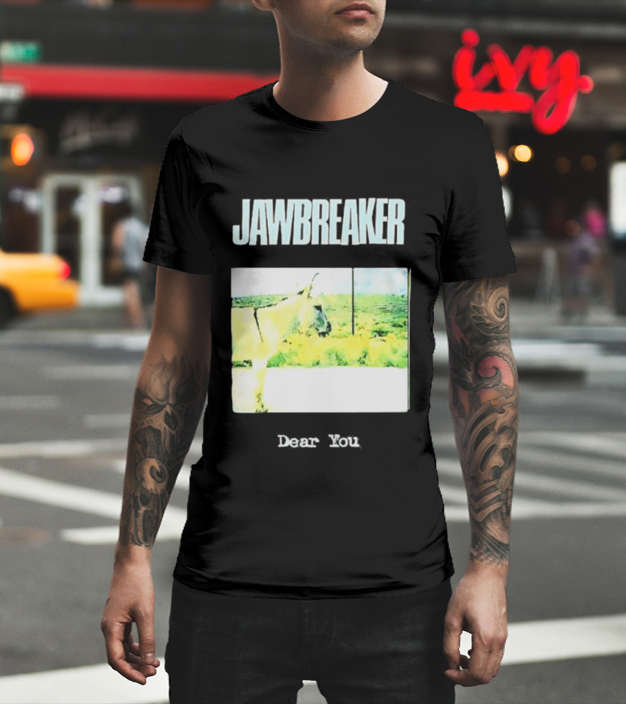 Jawbreaker Dear You Album Cover Donkey Image Punk Rock T-Shirt