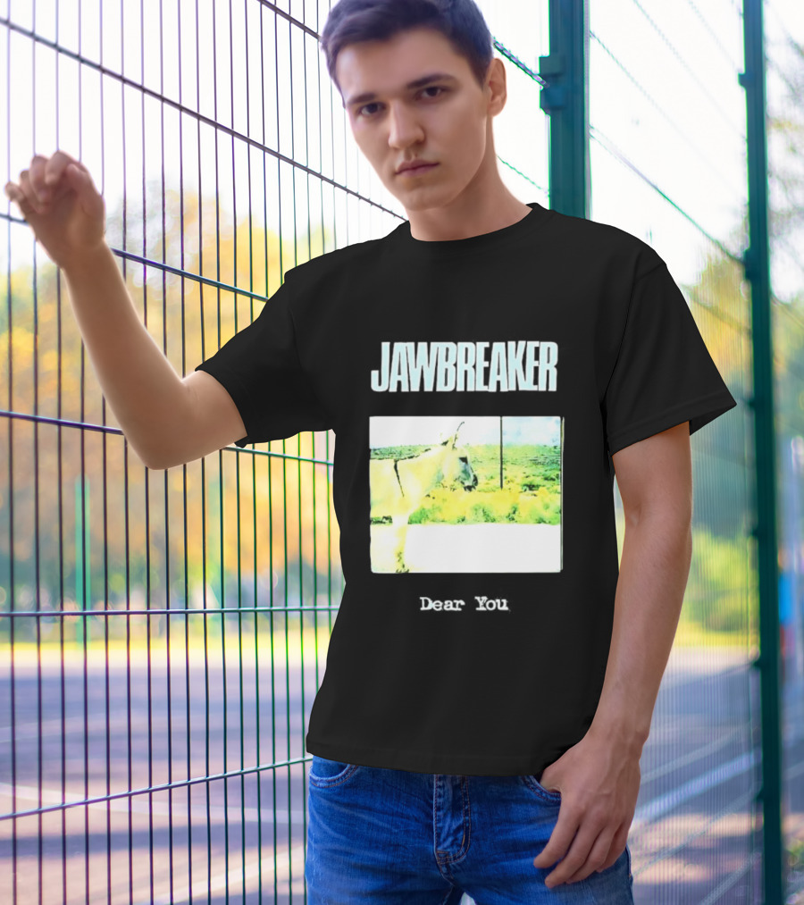 Jawbreaker Dear You Album Cover Donkey Image Punk Rock T-Shirt