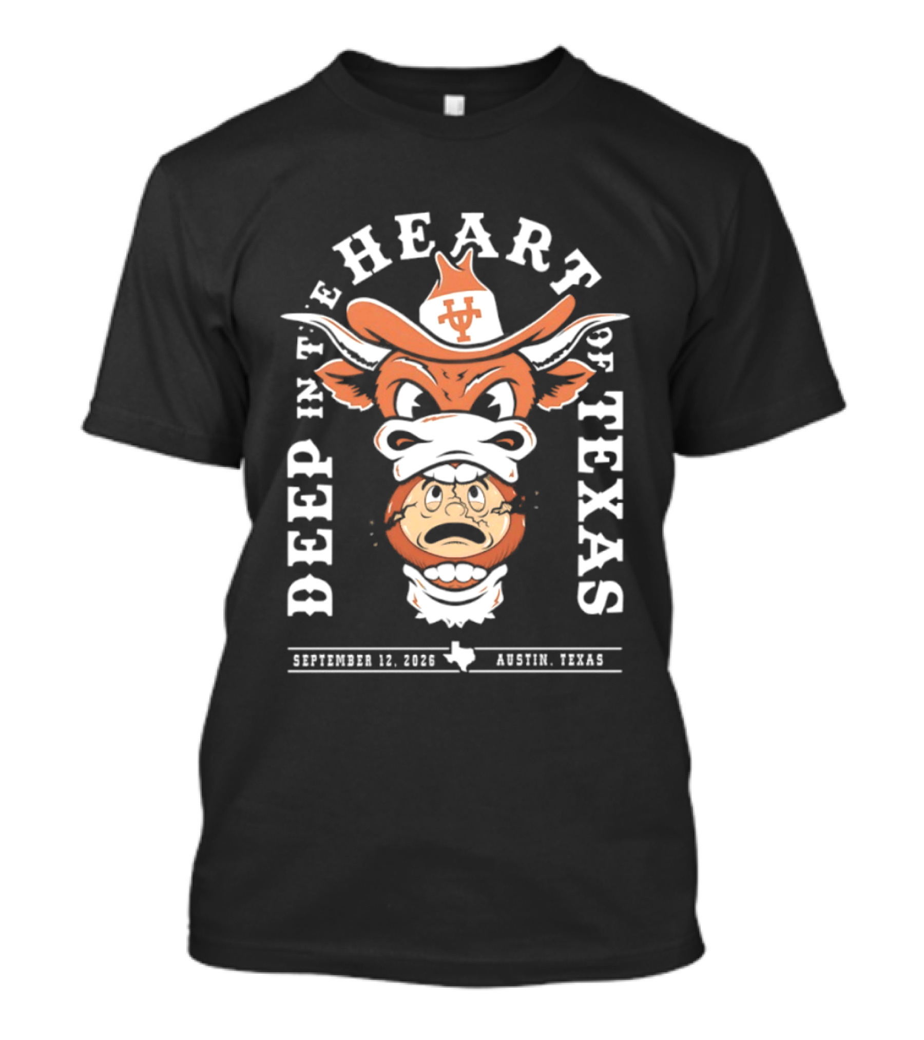 Texas Longhorns Mascot Deep In The Heart Of Texas September 10 2022 Austin Texas T-Shirt