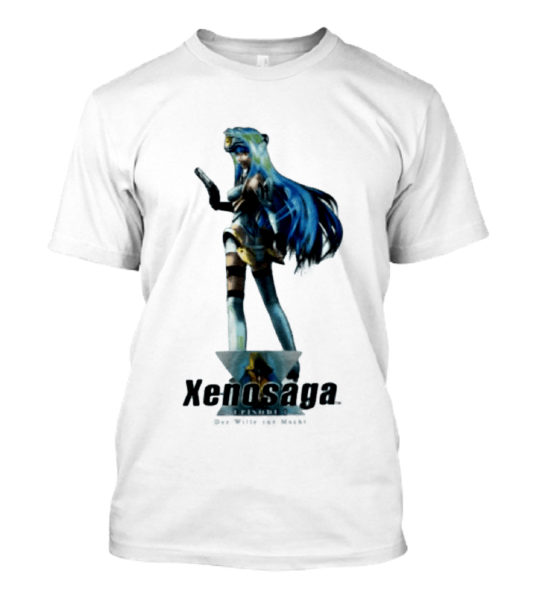 Xenosaga Episode I Der Wille Zur Macht Anime Character Figure T-Shirt