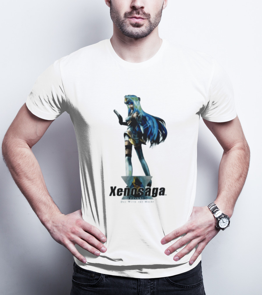 Xenosaga Episode I Der Wille Zur Macht Anime Character Figure T-Shirt