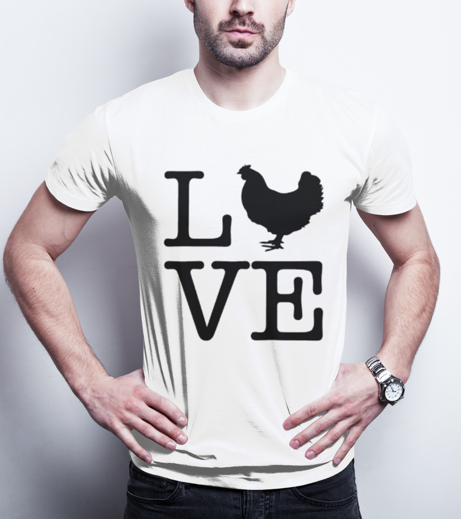 Dallas Cowboys Hunter Luepke Love Chicken LVE T-Shirt