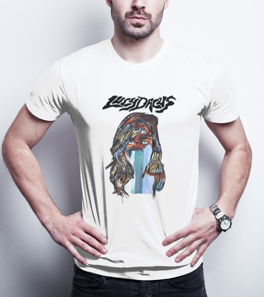 Lucy Dacus Melting Face 34 Length T-Shirt