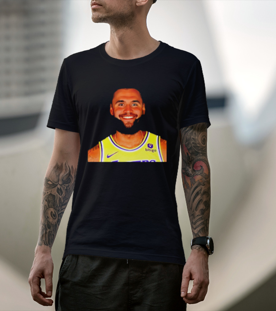 Charlie Kirk And LeBron James Los Angeles Lakers Basketball Meme T-Shirt