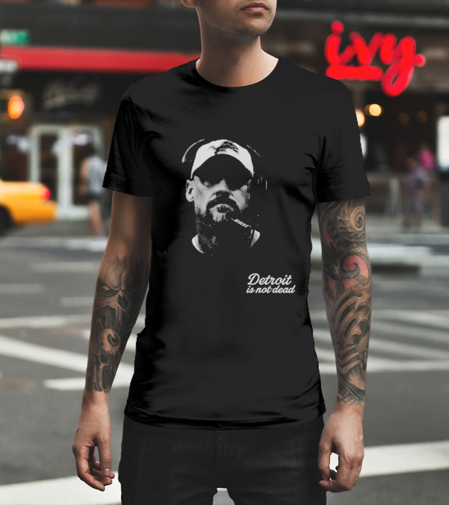 Detroit Lions Dan Campbell Detroit Is Not Dead T-Shirt