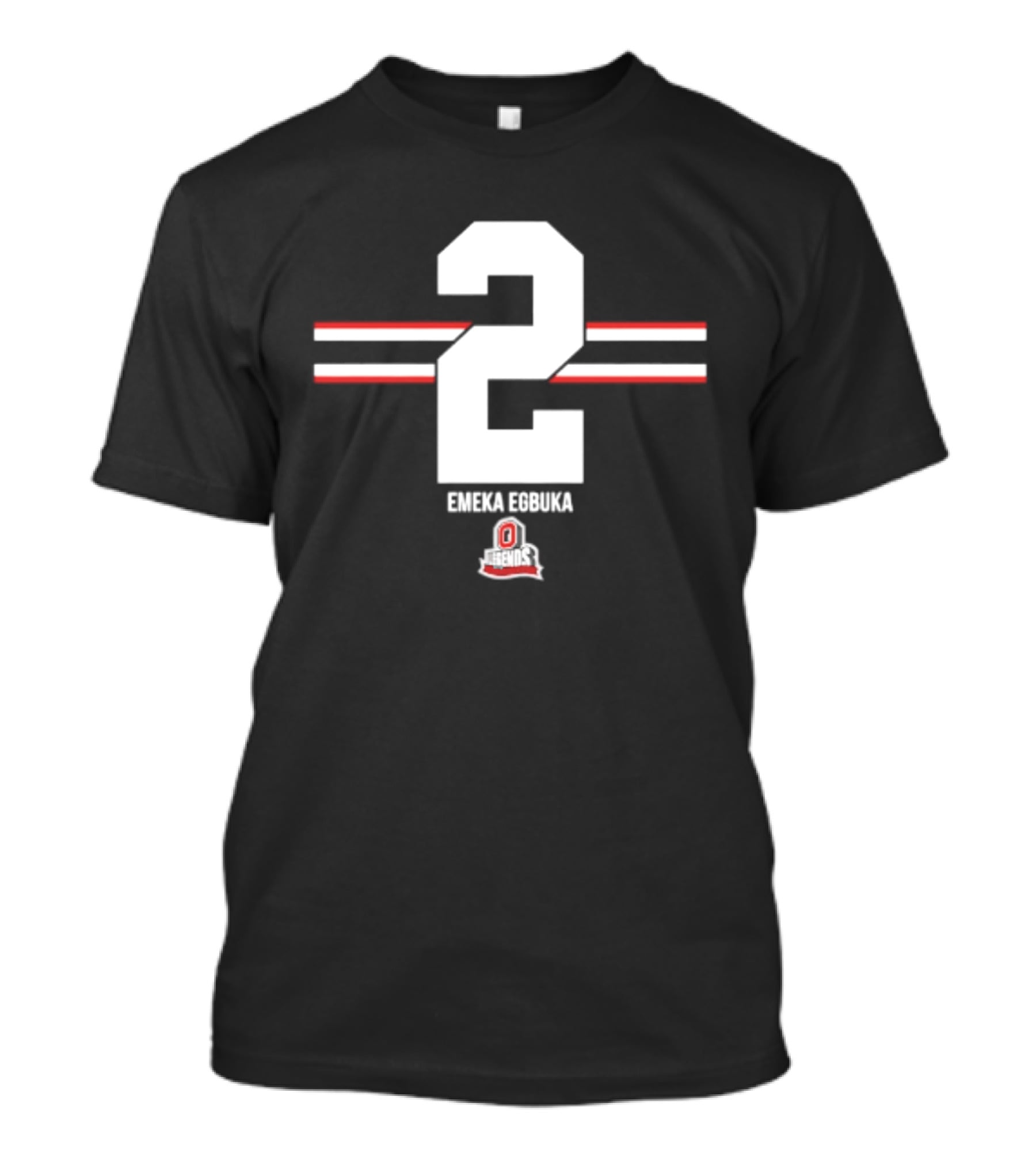 Emeka Egbuka 2 Ohio State Buckeyes NCAA Football T-Shirt