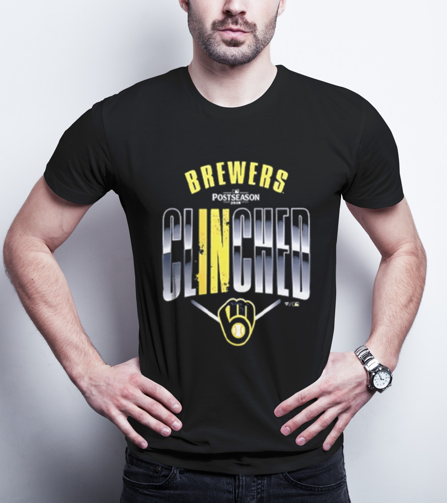 Brewers Postseason Clinched Milwaukee 2026 October Win Our Way T-Shirt