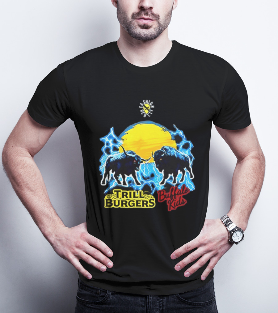 Buffalo Kids Versus Trill Burgers Electric Showdown 2026 T-Shirt