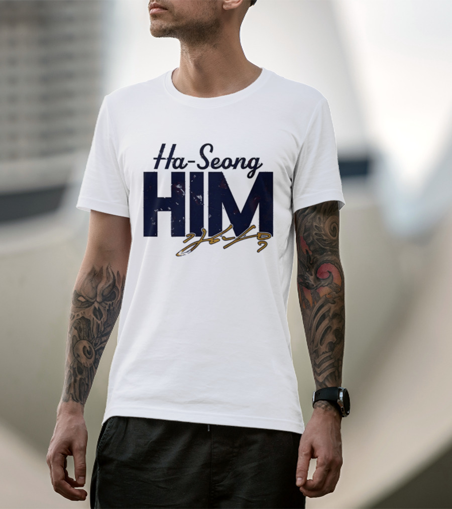Ha Seong Kim HIM Atlanta Braves 2026 MLB Season T-Shirt