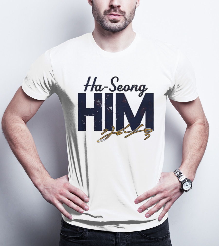 Ha Seong Kim HIM Atlanta Braves 2026 MLB Season T-Shirt