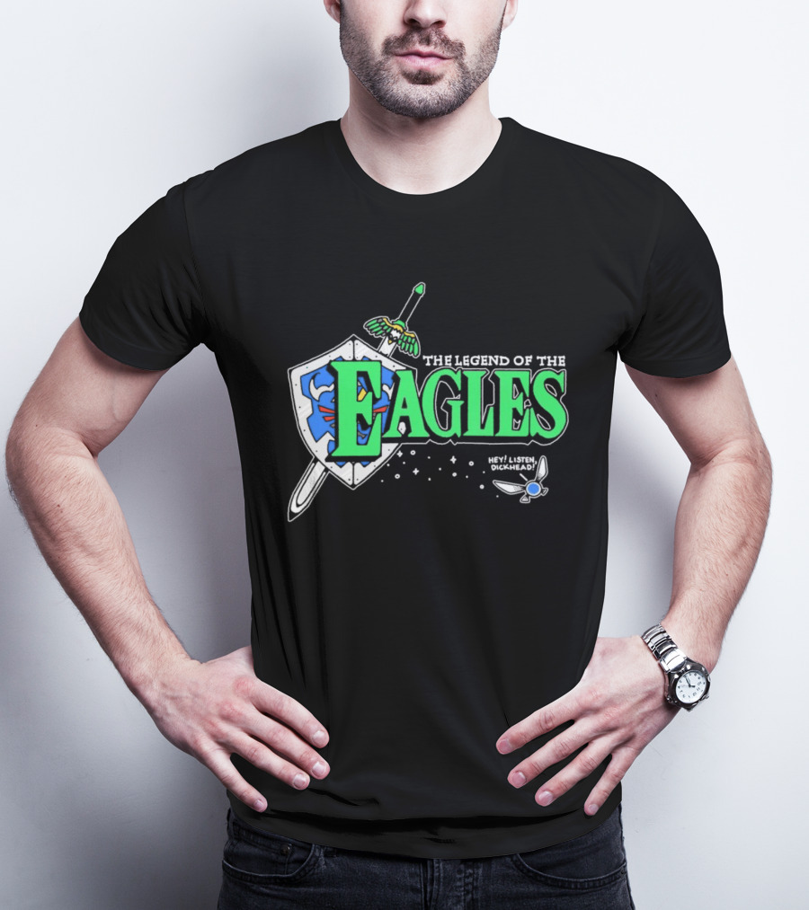 The Legend Of The Eagles Sword And Shield Adventure T-Shirt