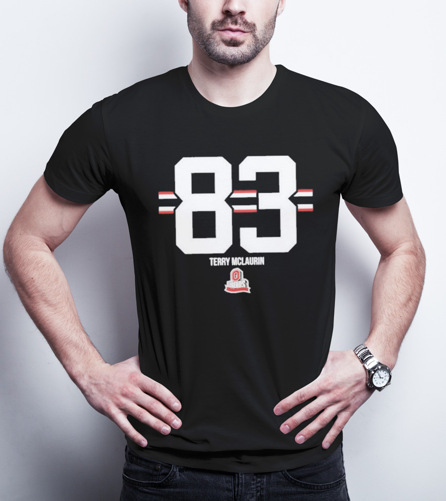 Terry McLaurin 83 Ohio State Buckeyes Football T-Shirt