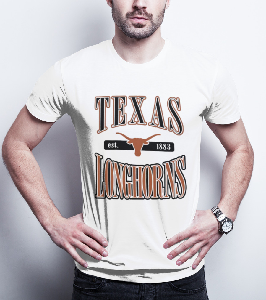Texas Longhorns Est 1883 Vintage Team Spirit T-Shirt