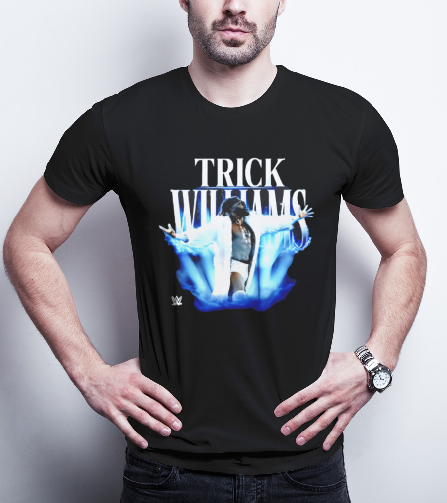 Trick Williams WWE Fur Coat Iconic Entrance T-Shirt