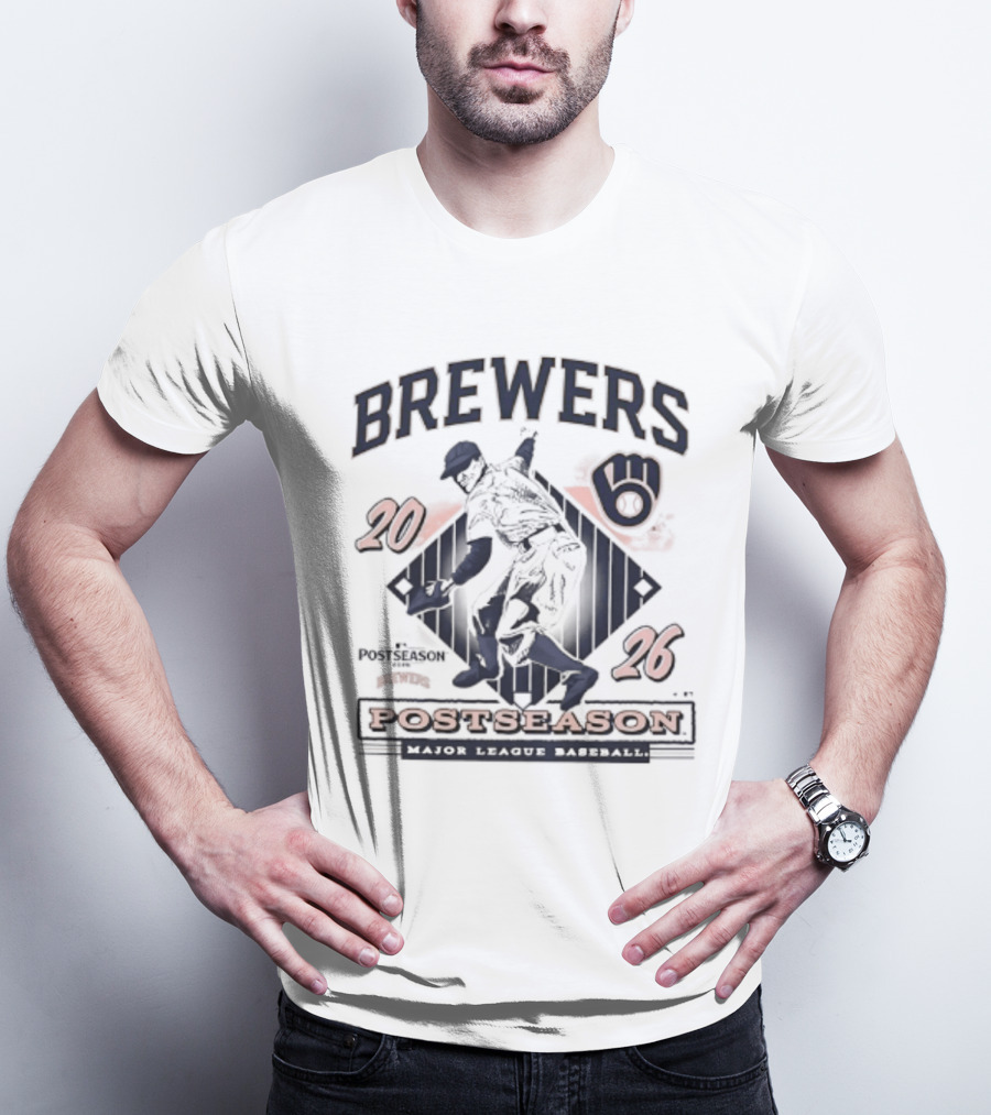 Brewers 2026 Postseason March To October T-Shirt