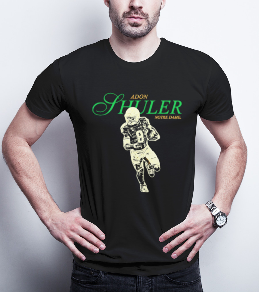 Adon Shuler Notre Dame Football Player 8 T-Shirt