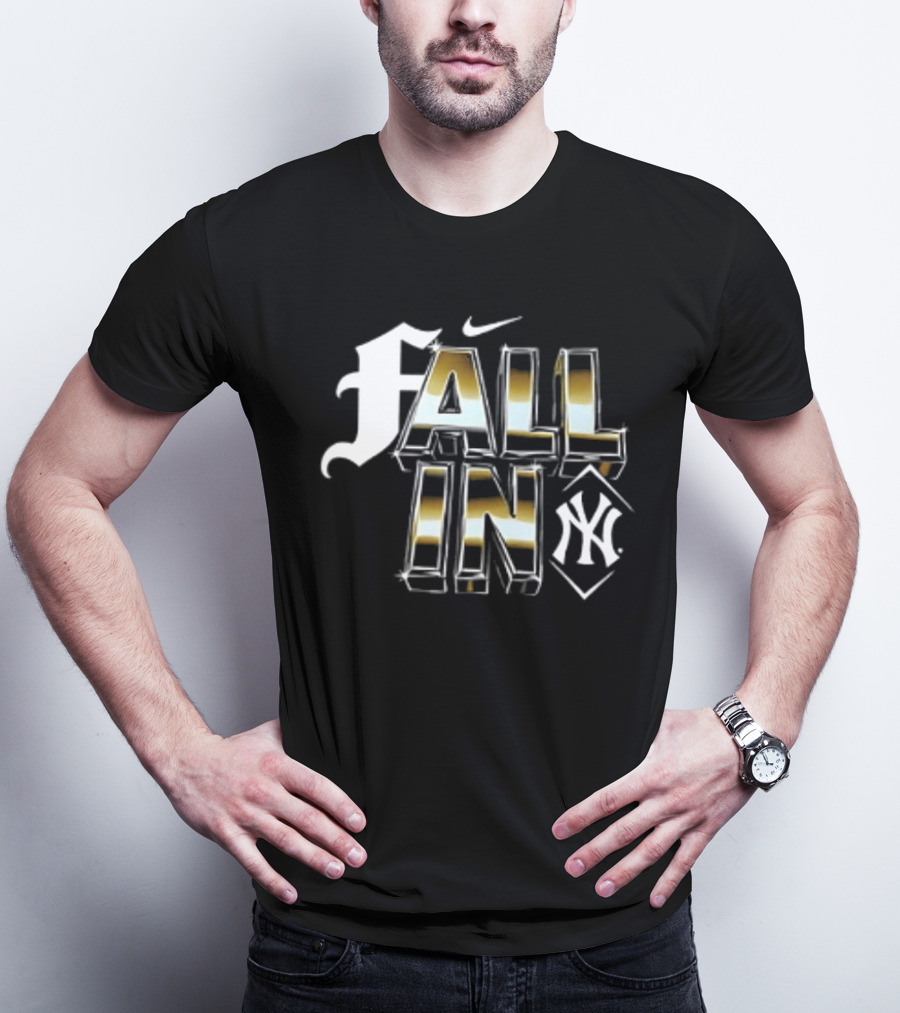 Nike New York Yankees Fall In 2026 Postseason T-Shirt