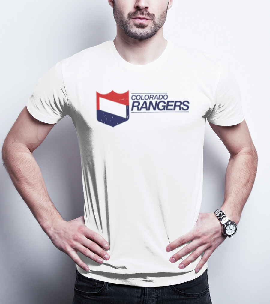 Colorado Rangers Hockey Crest T-Shirt