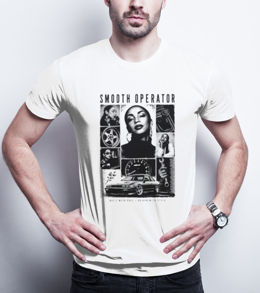 Smooth Operator Built With Soul Driven With Style Vintage Car Icon Retro Look T-Shirt