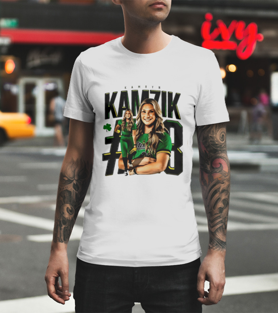 Kamryn Kamzik #23 Notre Dame NCAA Softball Player T-Shirt