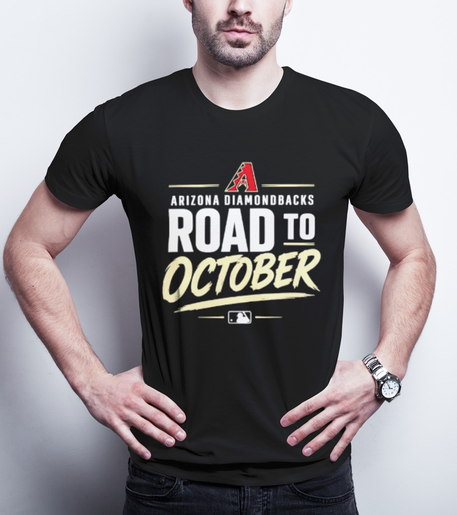 Arizona Diamondbacks Road To October MLB 2026 Postseason Journey T-Shirt