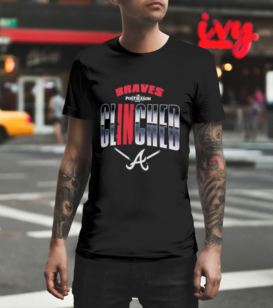Atlanta Braves Clinched Postseason 2026 MLB Celebration T-Shirt