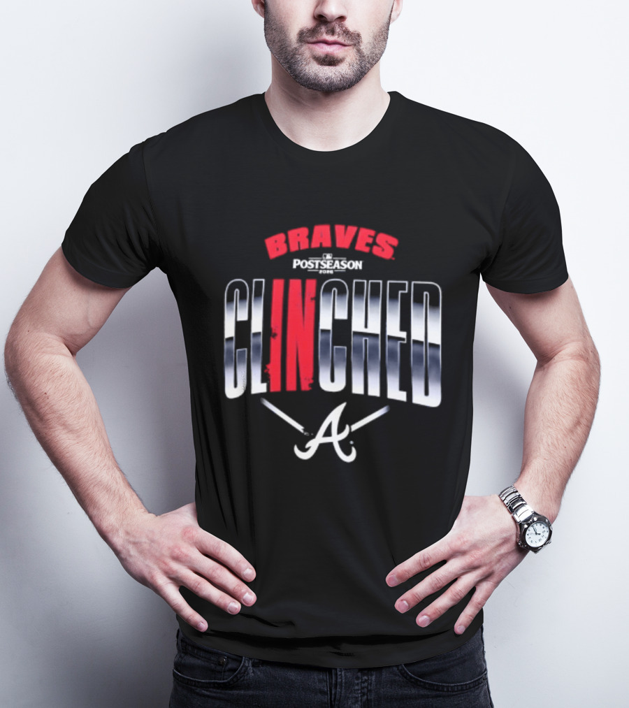 Atlanta Braves Clinched Postseason 2026 MLB Celebration T-Shirt