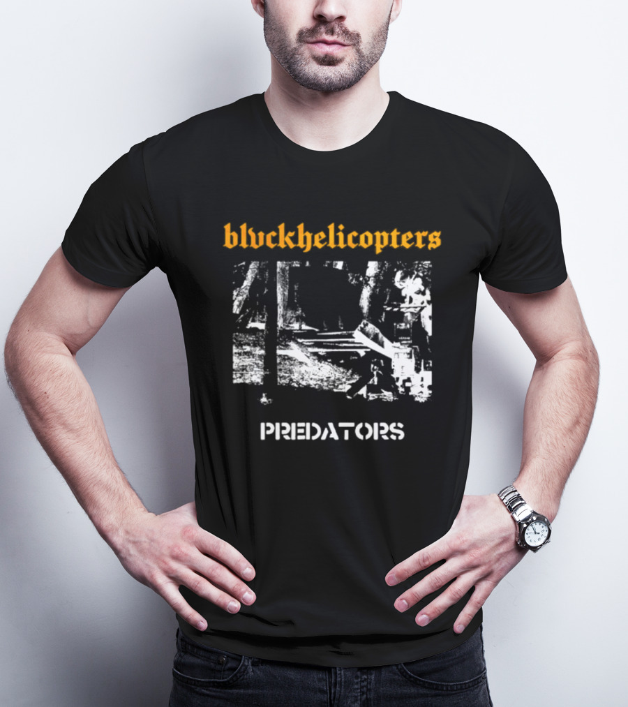 Blvckhelicopters Predators Band Alternative T-Shirt