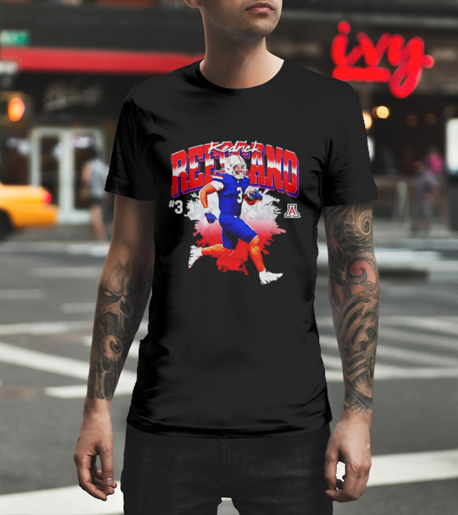 Kedrick Reescano 3 Arizona Wildcats NCAA Football Player T-Shirt